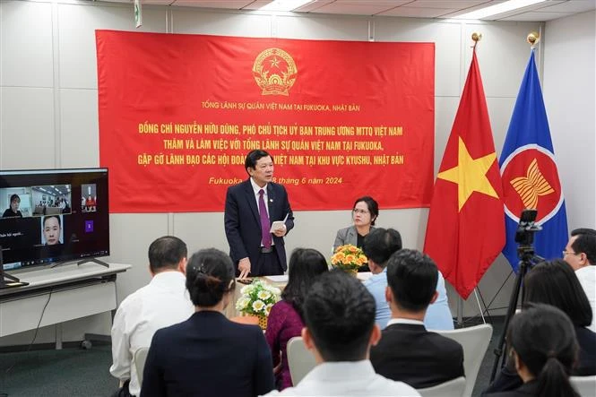 VFF official lauds solidarity of Vietnamese community in Japan ...